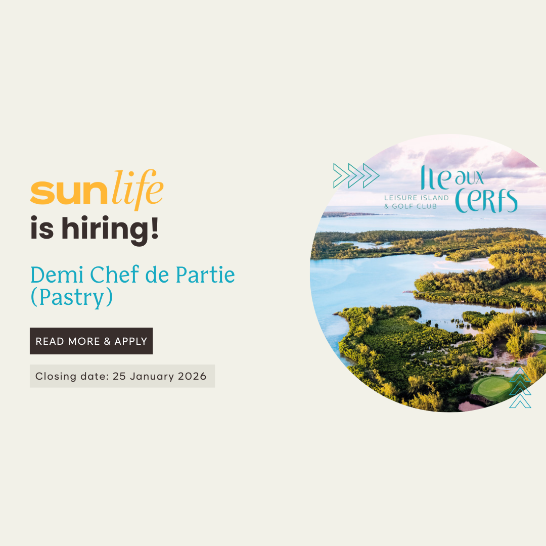 Demi Chef de Partie at Ile aux Cerfs